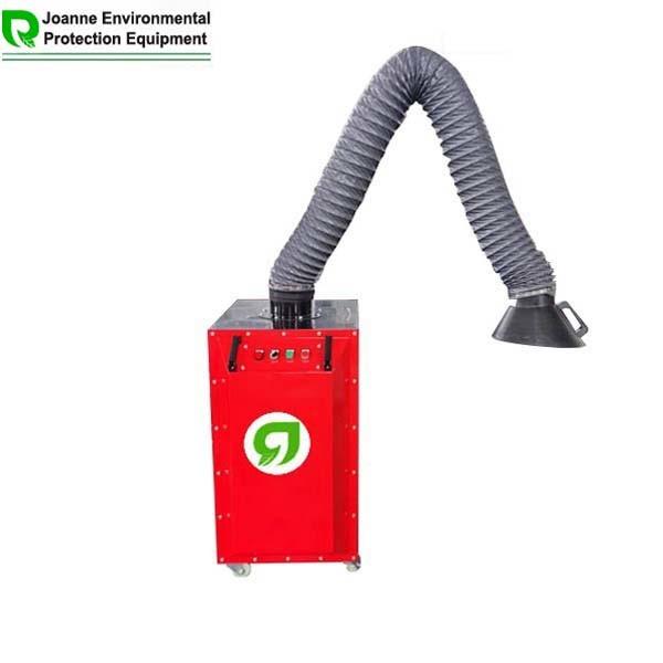 1.1-4Kw Portable Smoke Extractor For Welding Smoke Collection Follow ...